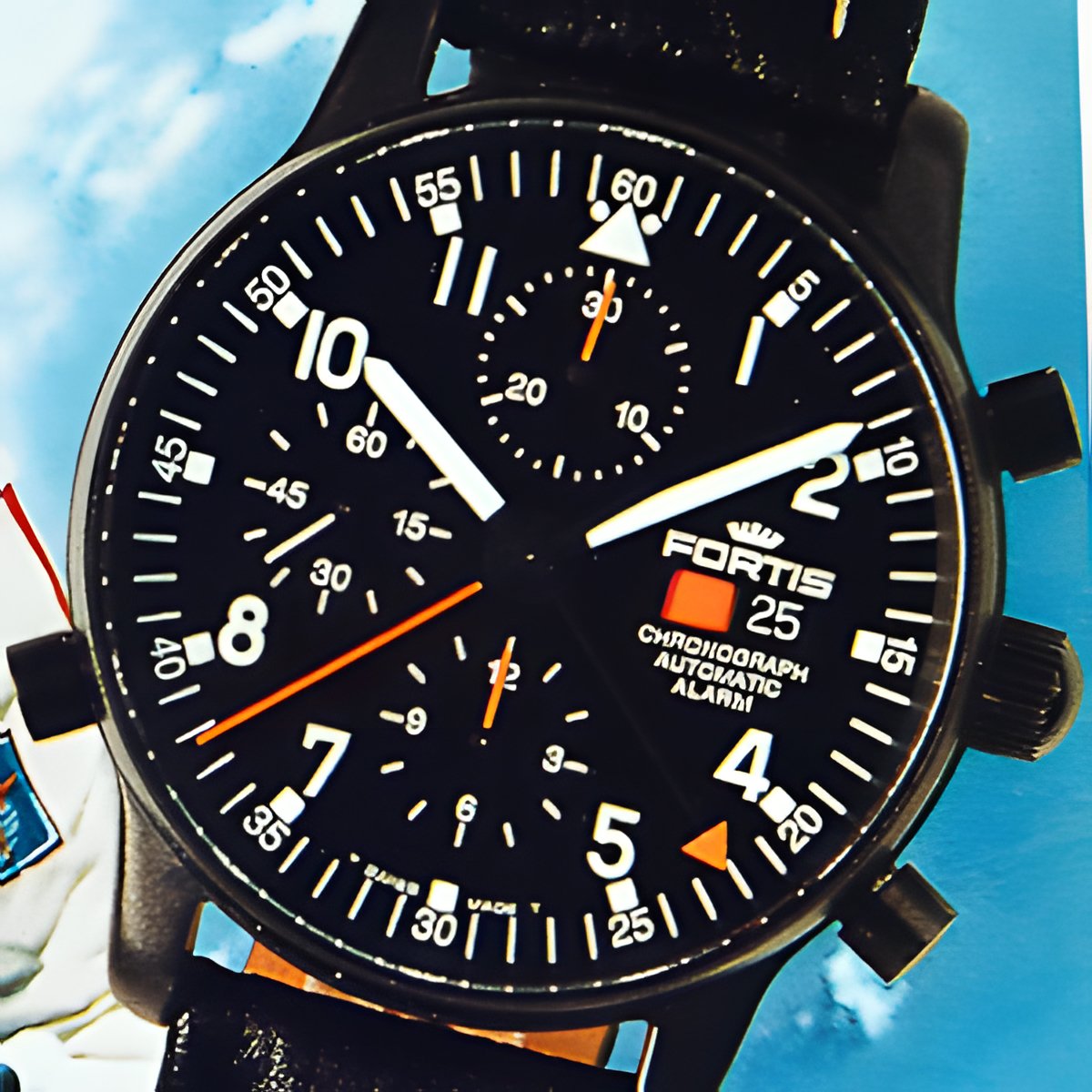FORTIS - Pilot Chronograph Alarm
