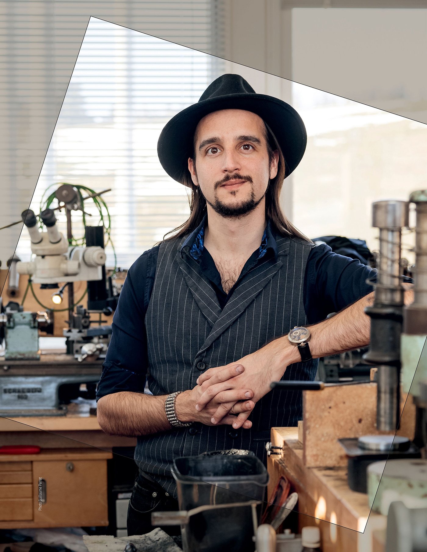 Renaud Tixier takes the stage