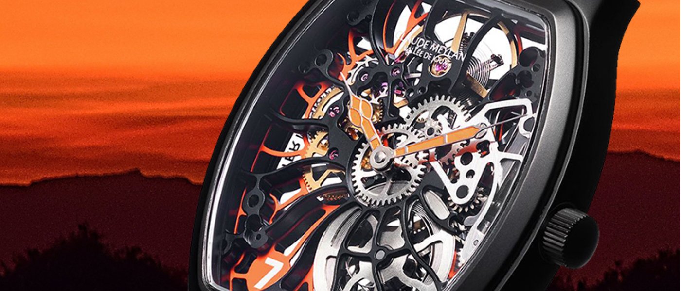 Claude Meylan Tortue Rainbow Orange