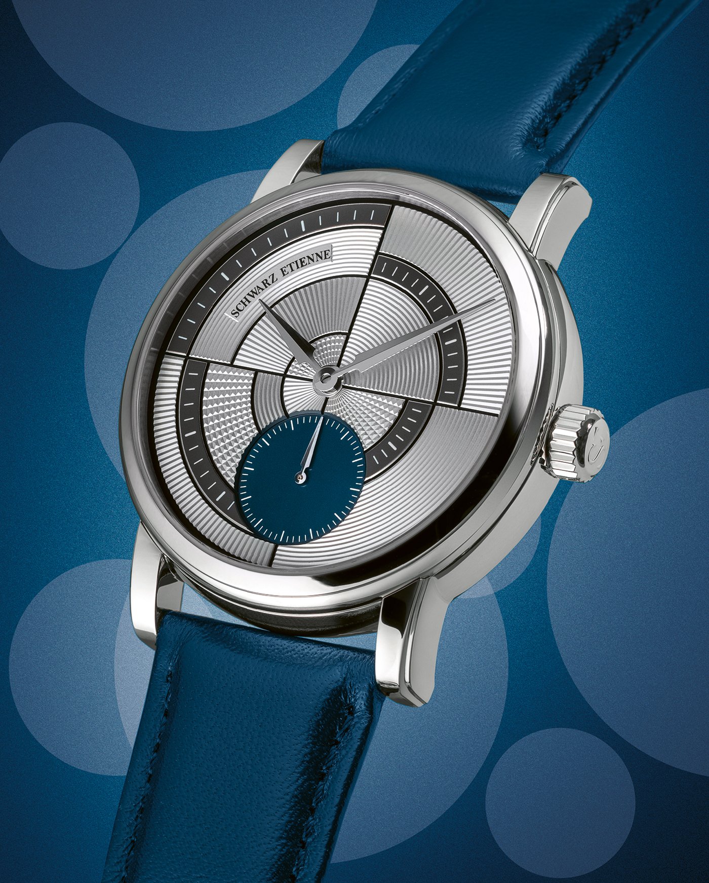 Schwarz Etienne Geometry: a deconstructed dial motif