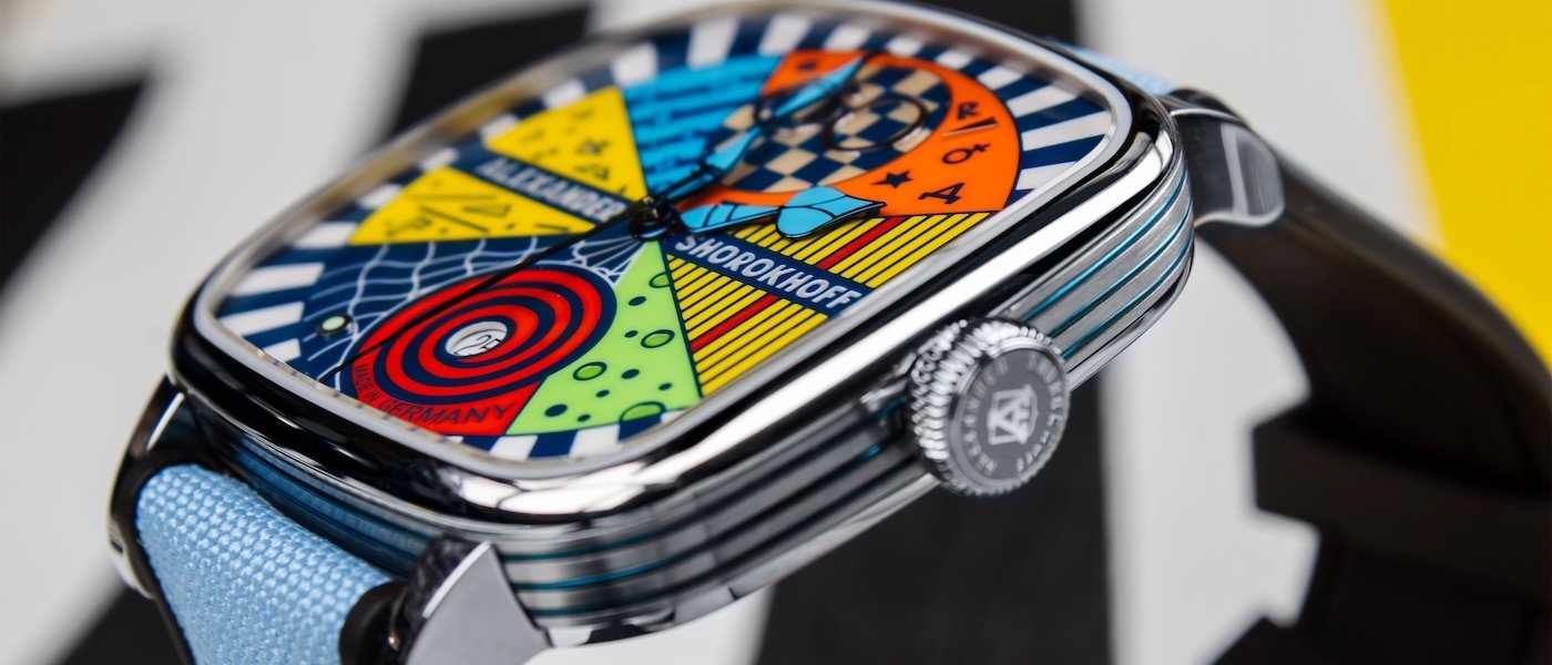 Alexander Shorokhoff Kandy Avantgarde Blue - a true statement!