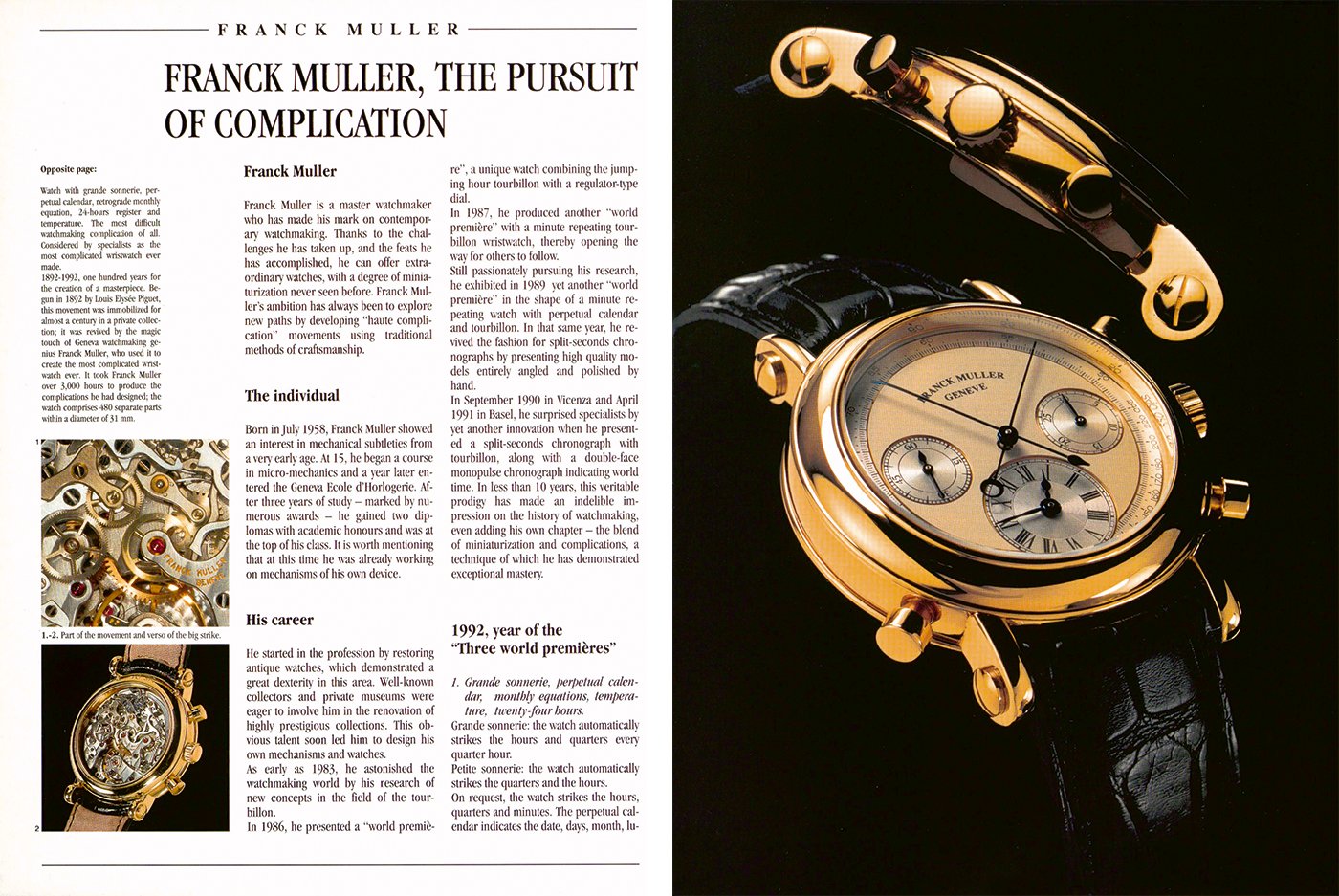 Franck Muller: meeting with CEO Nicholas Rudaz