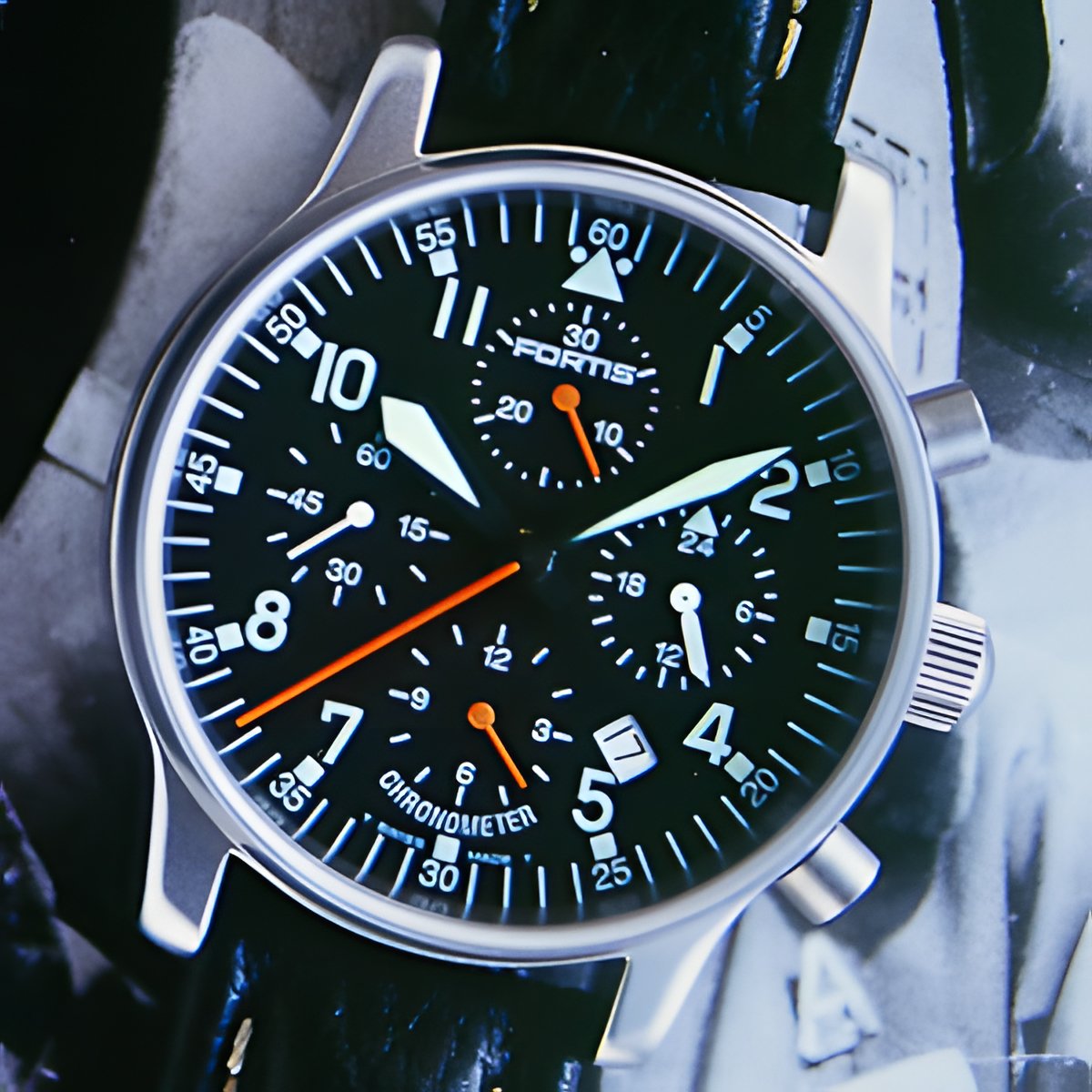 FORTIS - Chronograph Pilote Automatic GMT Chronometer