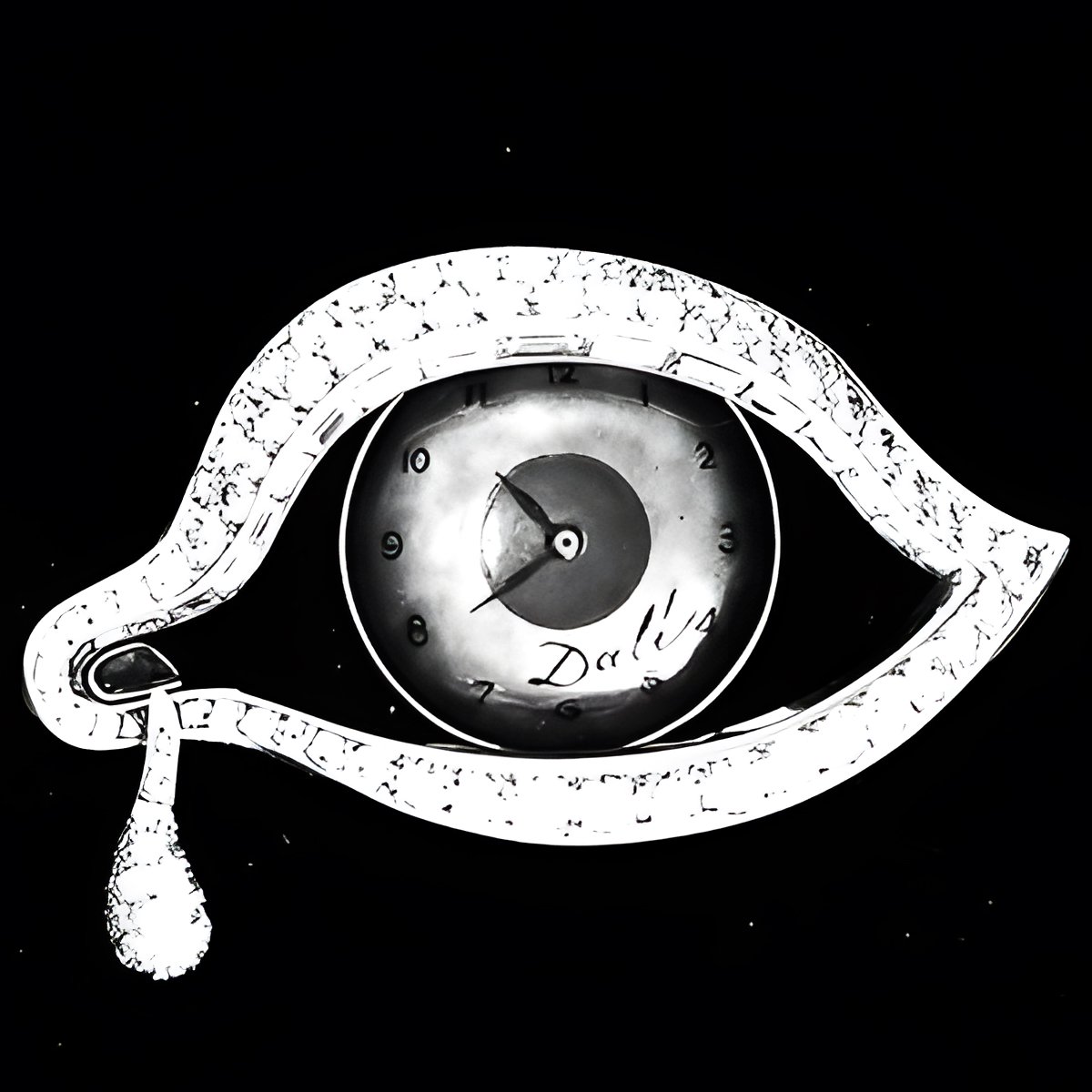 Salvador Dali THE EYE OF TIME