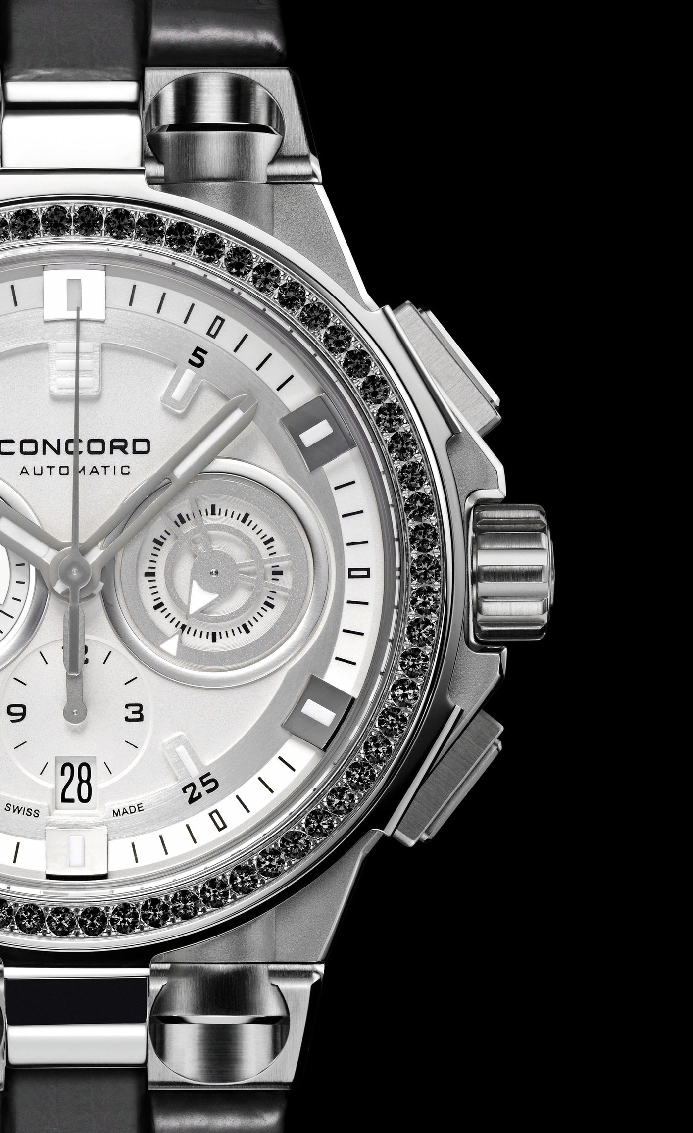 Concord C2 Chronograph Black & White