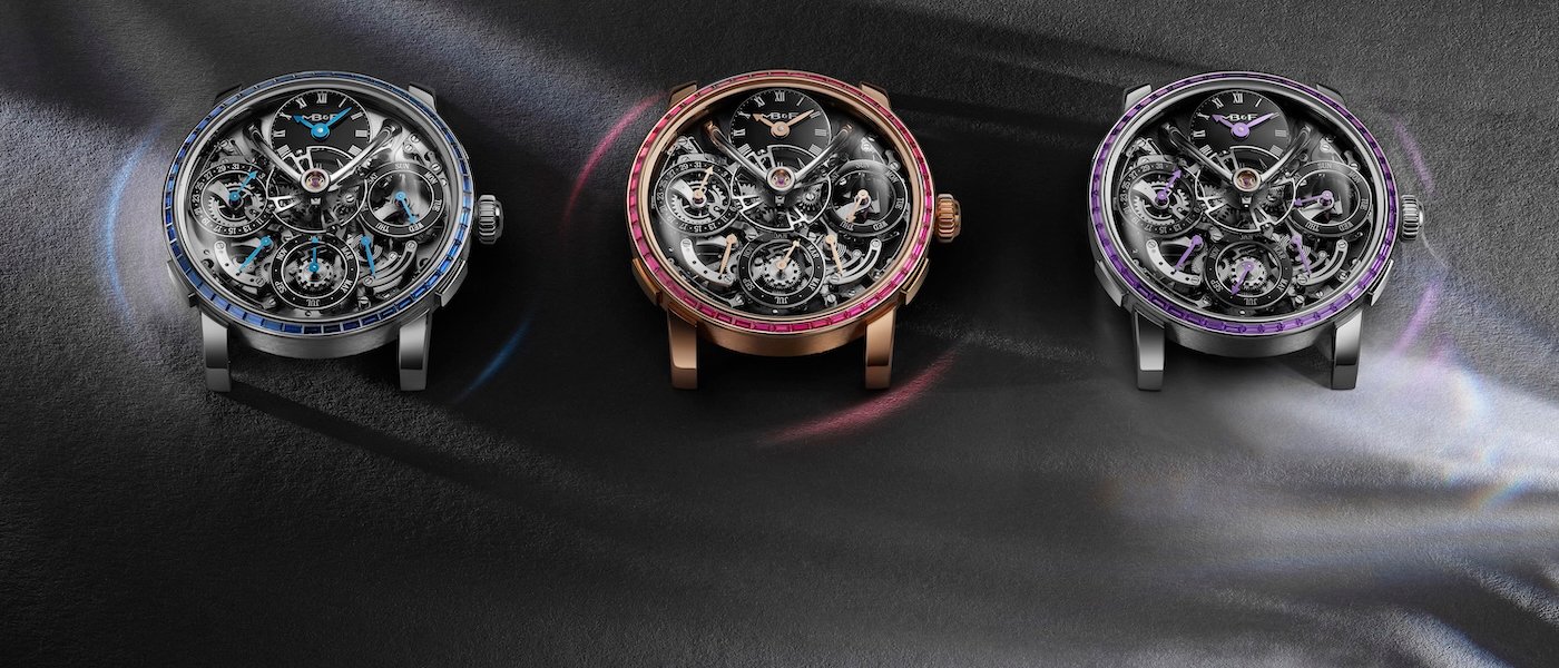MB&F: Three brilliantly colourful bezels for the LM Perpetual