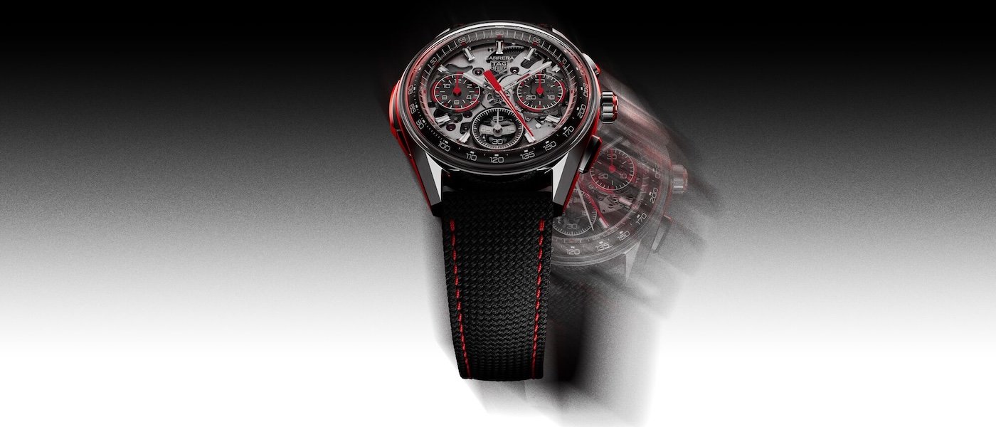 TAG Heuer equips the Carrera with a split-seconds function (...)