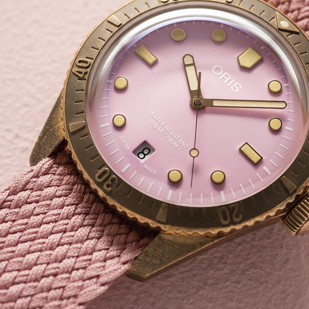 The Oris Cotton Candy now comes with a recycled (...)