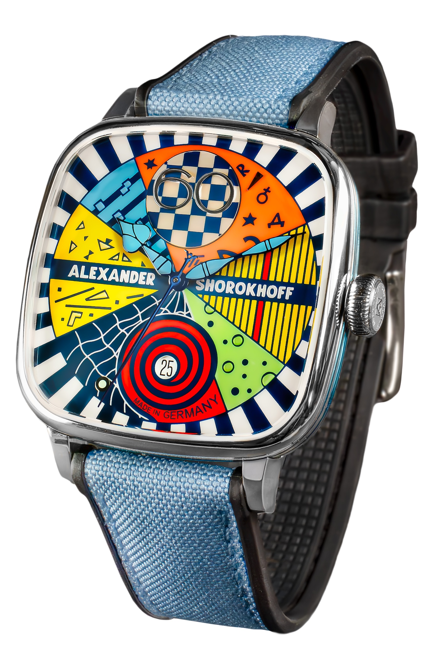 Alexander Shorokhoff Kandy Avantgarde Blue - a true statement!
